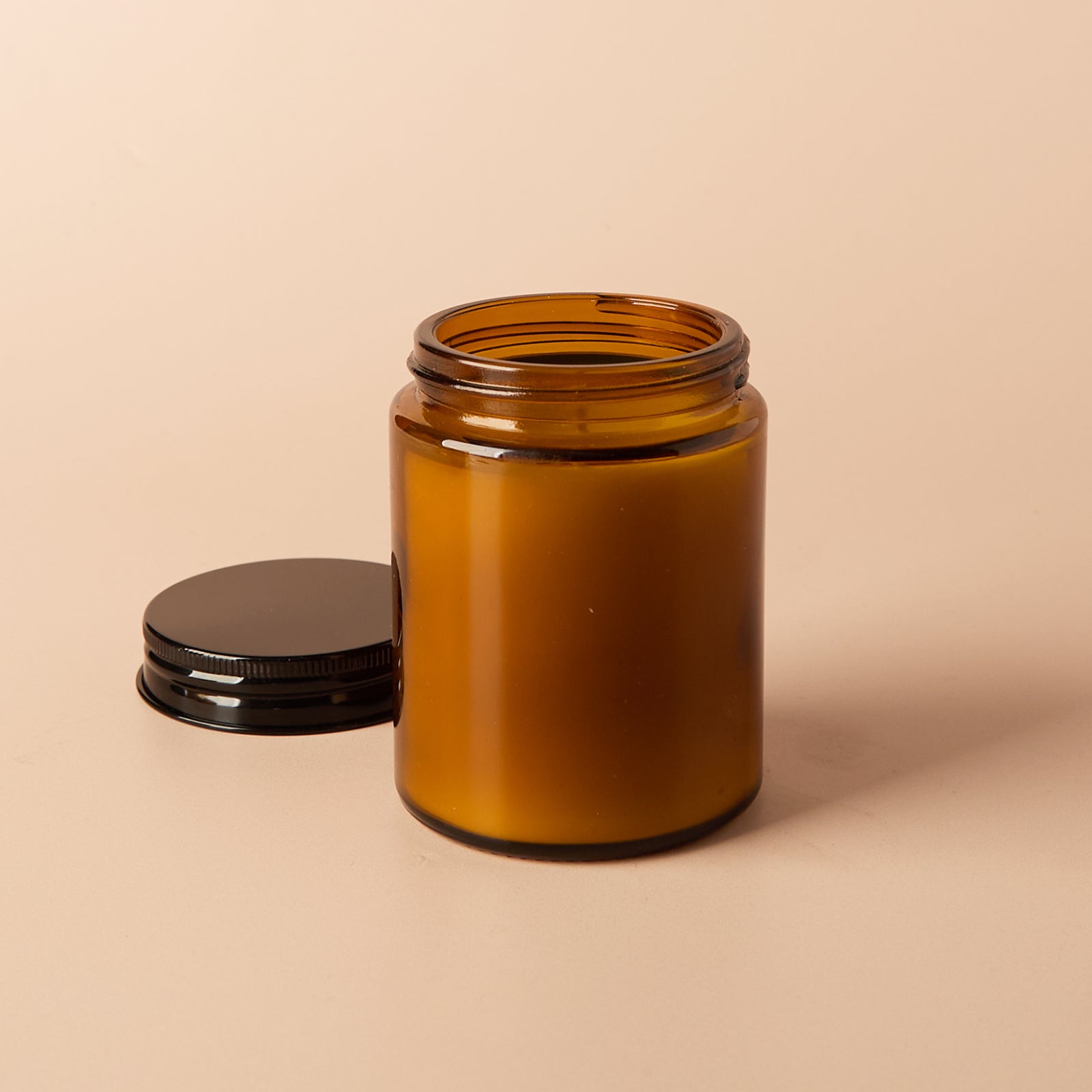 Celeste 150ml Amber Candle Jar with Lid – Candle Makery